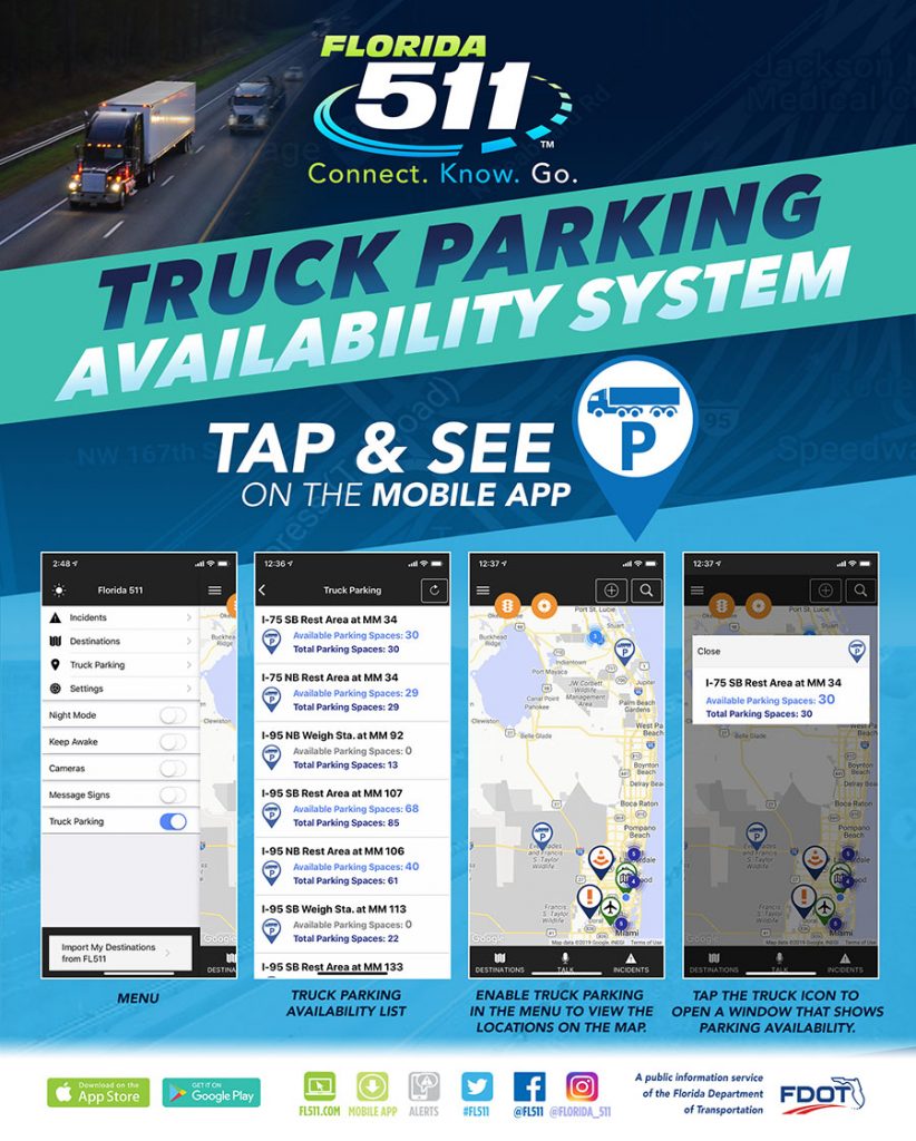 FL511 recognizes National Truck Driver Appreciation Week and encourages ...